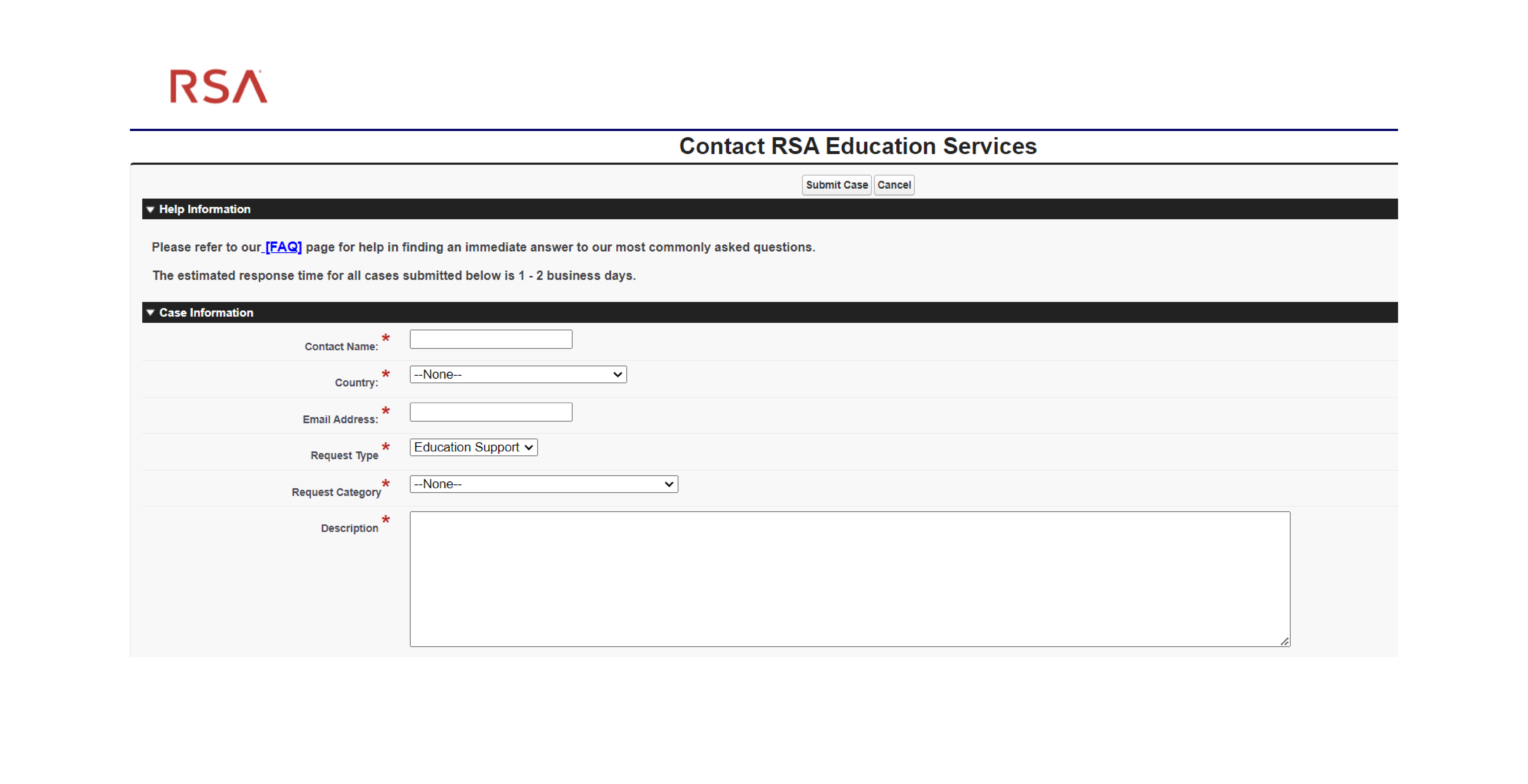 Accessing Your Lab Environment | RSA Community