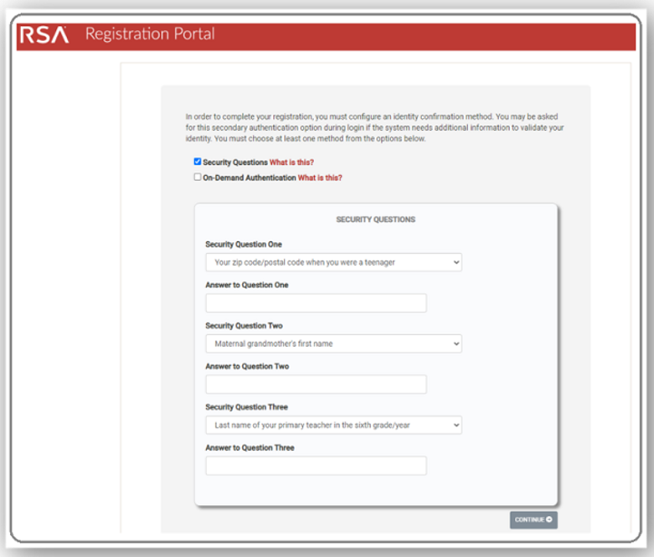 Registering for an RSA Community Account | RSA Community