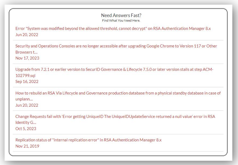 How To Contact Rsa Support Rsa Community