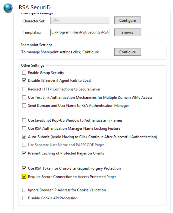 Securid Iis Agent Cookies Rsa Csrf And Rsa Local Are Not Marked As