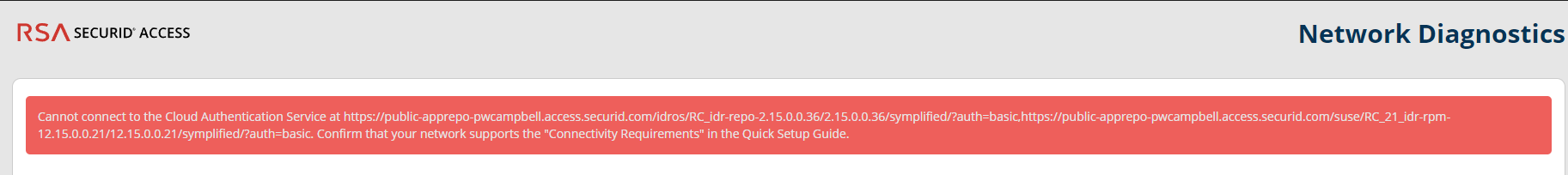 Identity Router Update Fails without being Distressed | RSA Community