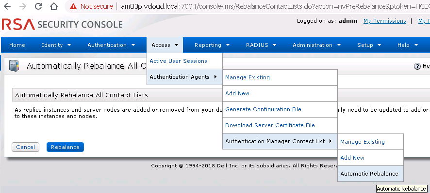 Authentication Manager agent / server contact list and the sdconf.rec file | RSA Community