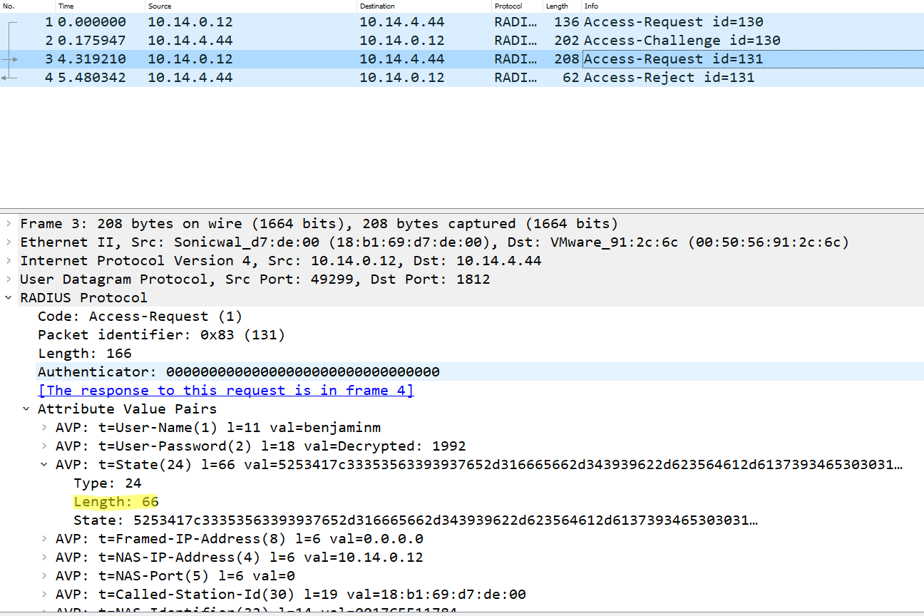 Authenticating in New PIN Mode from SonicWall Fails After Upgrading to Authentication Manager V8 ...