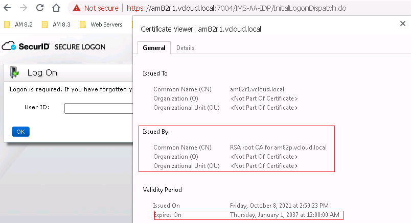 How To Trust The Rsa Authentication Manager Security Console Self