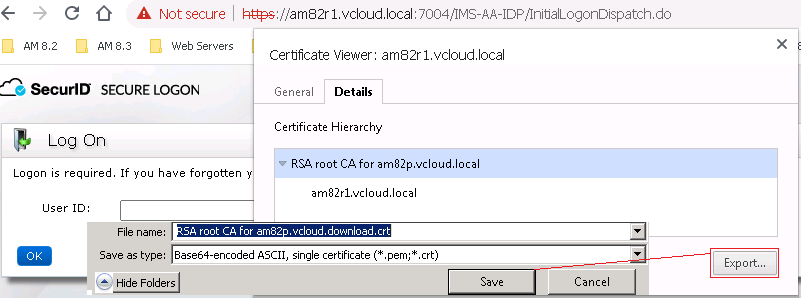 How To Trust The Rsa Authentication Manager Security Console Self