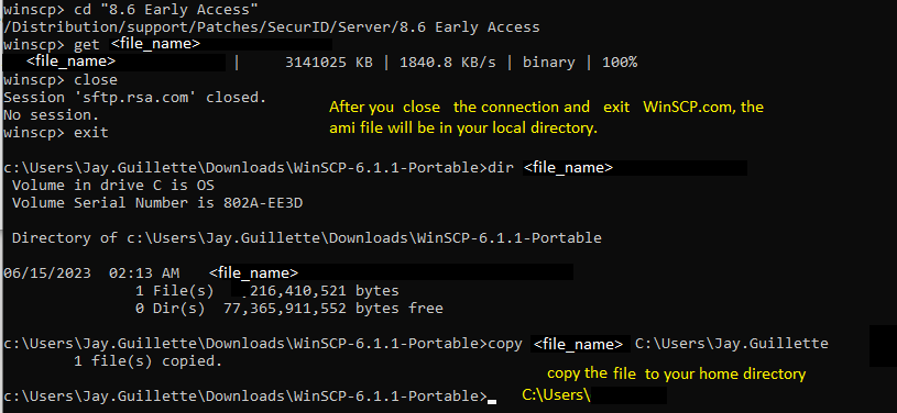 How To Use Scp Or Sftp Command Line To Download Or Upload Rsa Community