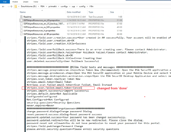 How To Disable The Done Button In Amis Am Prime Self Service Portal