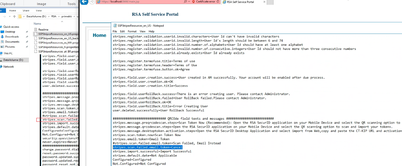 How To Disable The Done Button In Amis Am Prime Self Service Portal