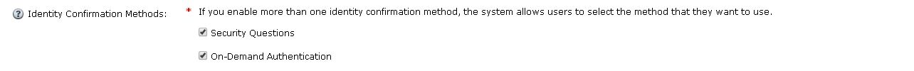 User Is Not Enrolled For Any Of The Allowed Identity Confirmation