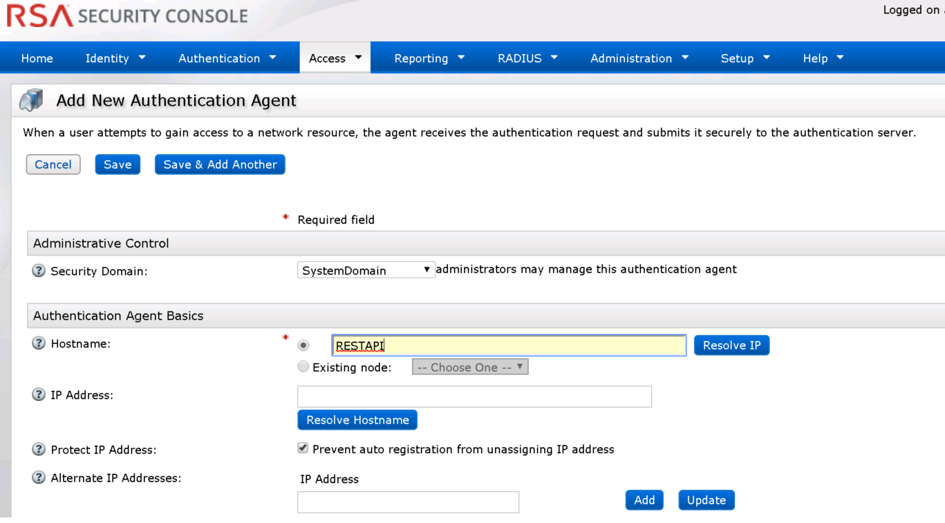 Authenticate With On Demand Authentication Oda Using Rest Api Authentication On Rsa