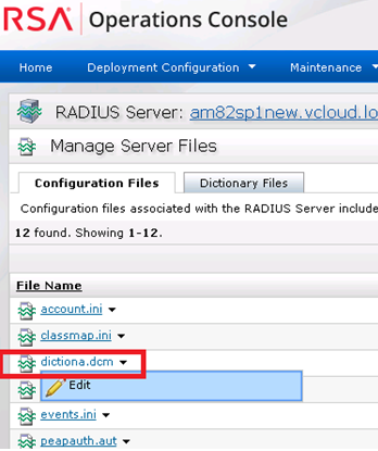 Configuring authentication with RADIUS attributes with a NetWare Core ...
