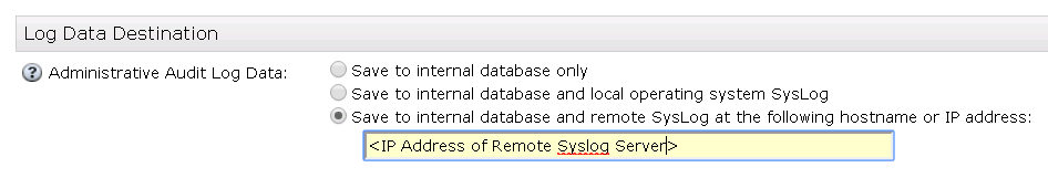 How To Configure Rsa Authentication Manager To Send Log Messages To A Local File For An Audit