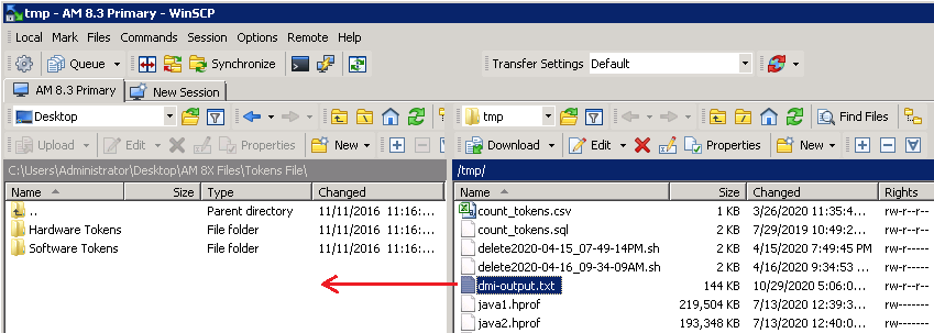 How to determine the RSA Authentication Manager 8.x hardware platform ...