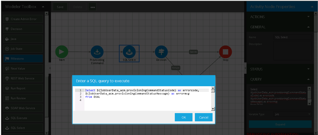 Provisioning Node Commandstatuscode And Commandstatusmessage In Rsa
