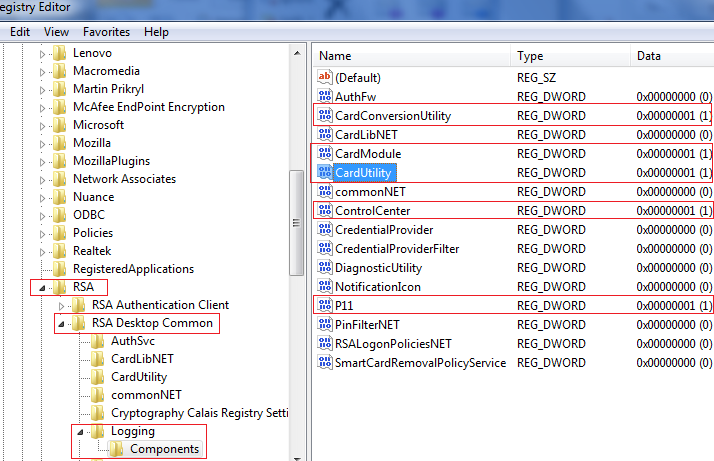 How To Enable Verbose Logging For An Rsa Authentication Agent 7x For
