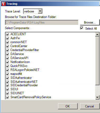 How to enable verbose logging for an RSA Authentication Agent 7.x for Windows through the ...