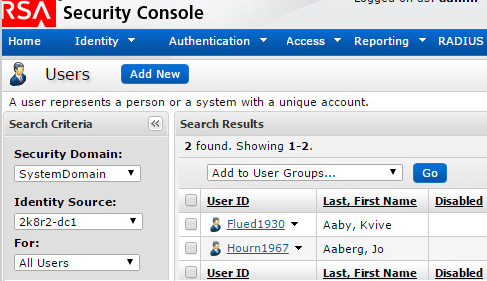 How to map an Active Directory external identity source to a universal group for Authentication ...