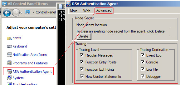 Configuring The Rsa Authentication Agent 71 For Web For Iis To