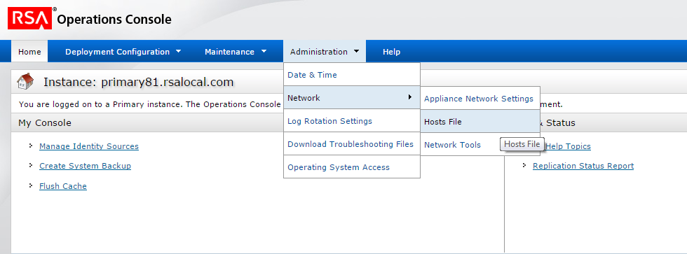 How To Attach An Rsa Authentication Manager 81 Replica Server When Quick Setup Fails With Error