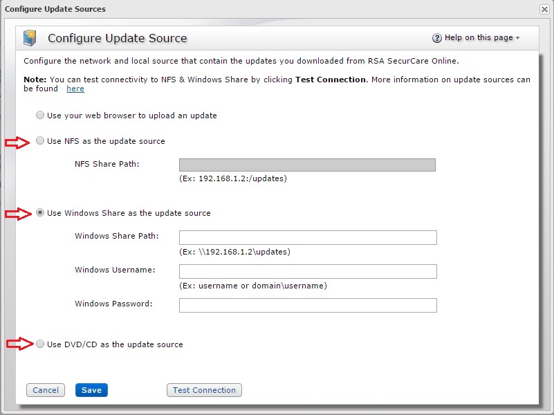 Unable to recognize the .iso file while uploading the patch through web browser from the ...