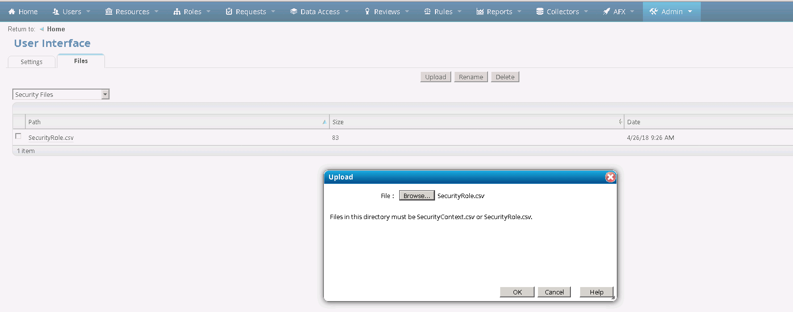 Problems With Aveksa Application Roles And Entitlements Managed In The