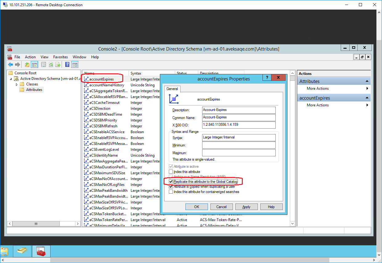 Active Directory Account Data Collection Fails To Retrieve Active Directory Attributes When