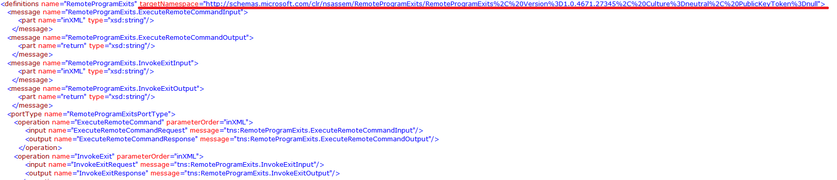 Soap Web Service Afx Test Connector Capabilities Fail With Could Not Find Service Named In Rsa 