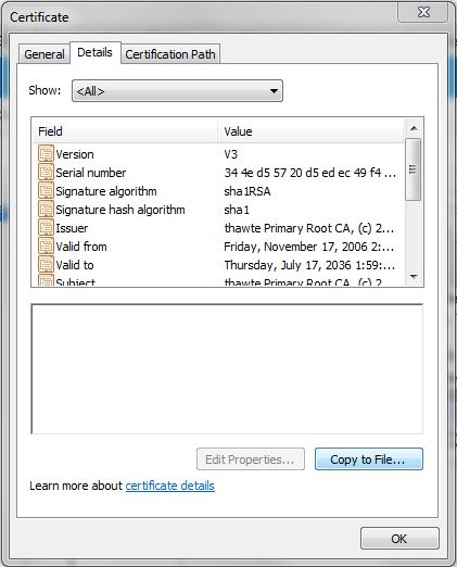This certificate or its signing CA is not valid error when importing a ...