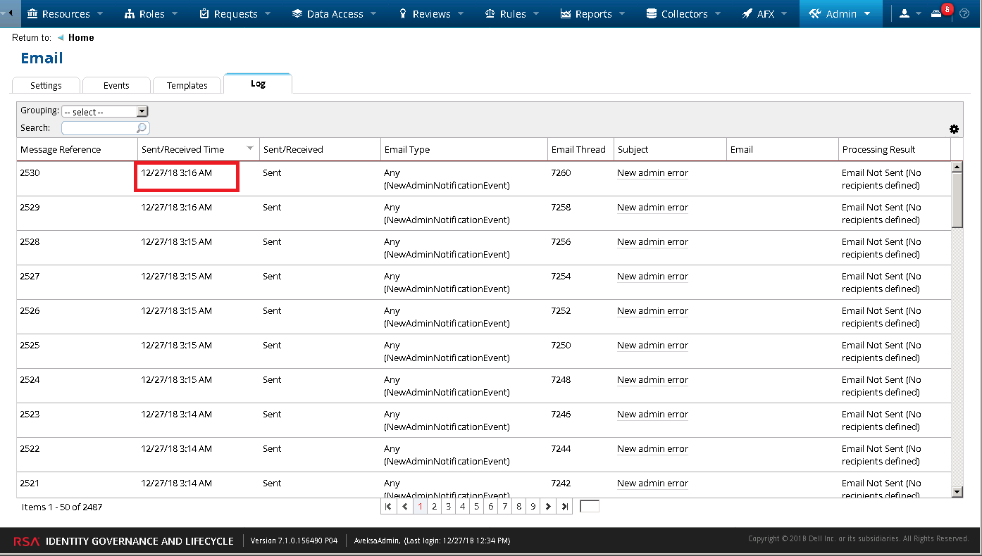 Email And Log File Timestamps Are Incorrect In Rsa Identity Governance