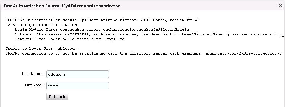 LDAP authenticator based on Active Directory Identity Collector fails ...