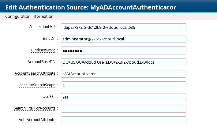 LDAP authenticator based on Active Directory Identity Collector fails ...