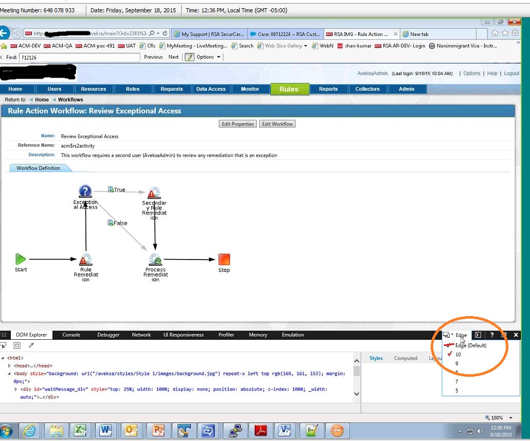 Workflow Edits And New Workflows Cannot Be Saved When Using Internet