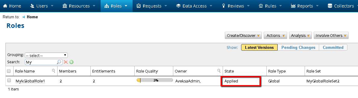 Roles Get Stuck In The Applied Or Applied New State And Cannot Be