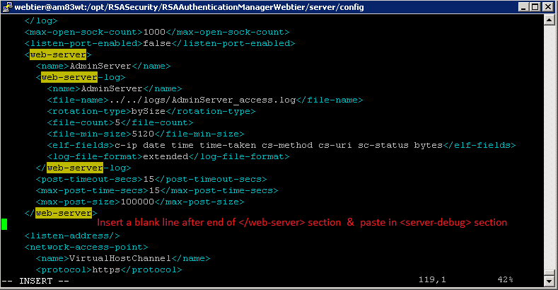 How To Enable Verbose Debug Logging On Authentication Manager Am Web