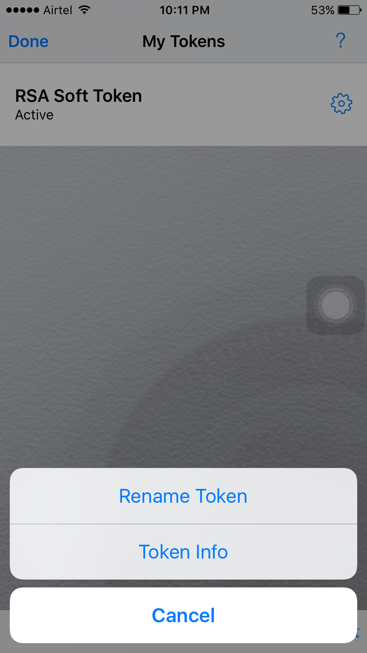 How To Manipulate Imported Rsa Securid Software Tokens On An Iphone