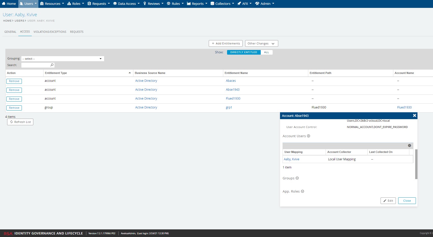 Checkaccess Webservice Api Call Not Working Correctly For Accounts Rsa Community