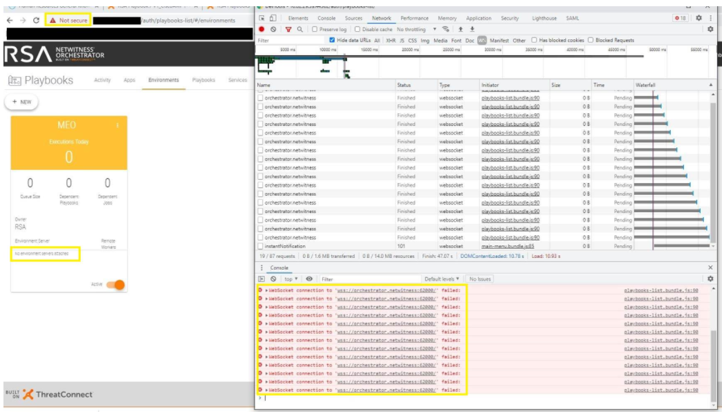Threatconnect Environment Installation Error Rsa Community