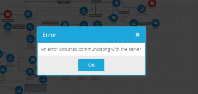 Large Workflows With 25 Nodes Or Higher Are Not Saving In Rsa Identity