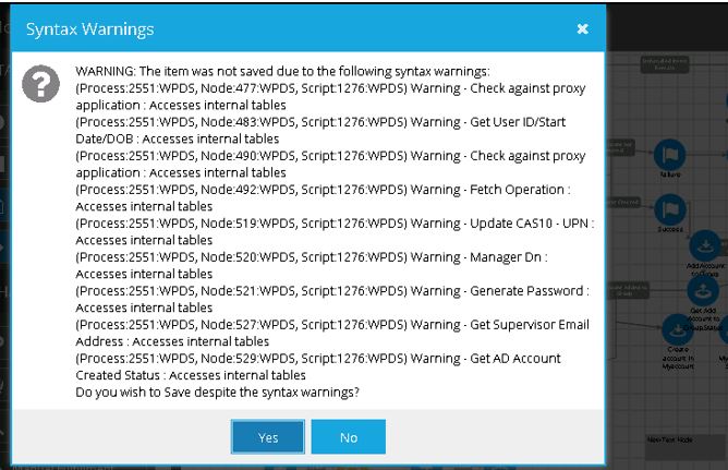 Large Workflows With 25 Nodes Or Higher Are Not Saving In Rsa Identity