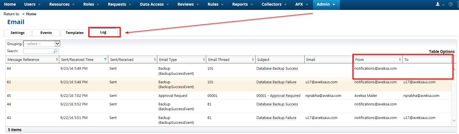 Rsa Identity Governance And Lifecycle Email Notification To Field Is