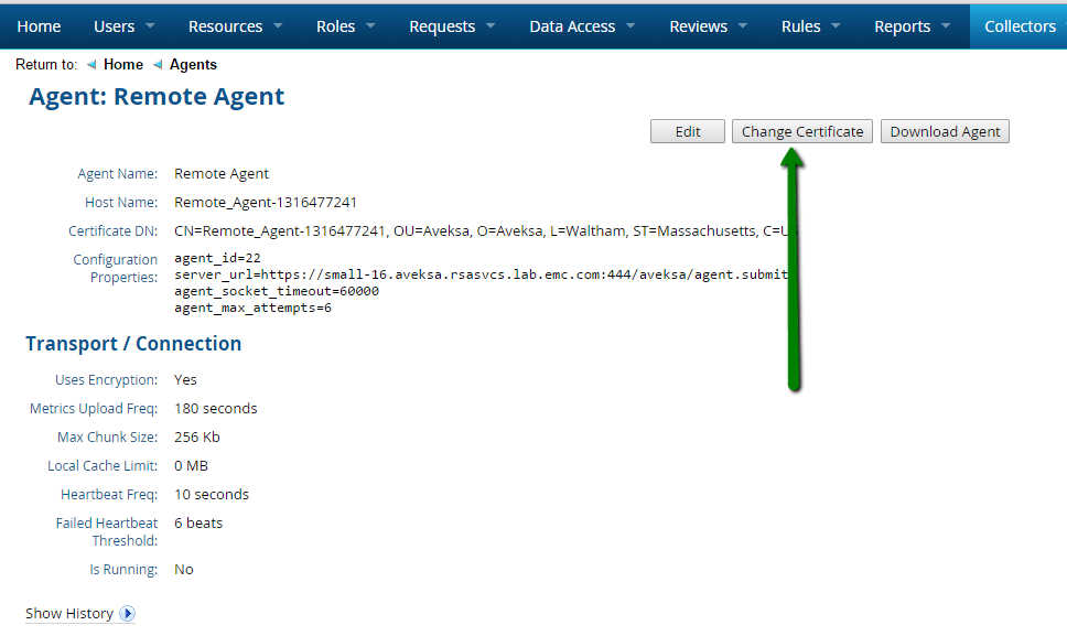 Remote Agent Fails To Start After Metadata Import Rsa Community