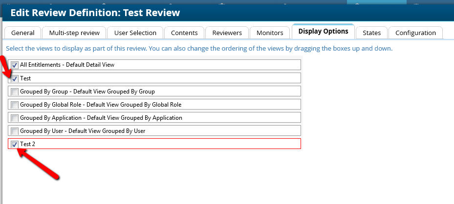 How To Create Extra View Tabs In A Review In Rsa Identity Governance