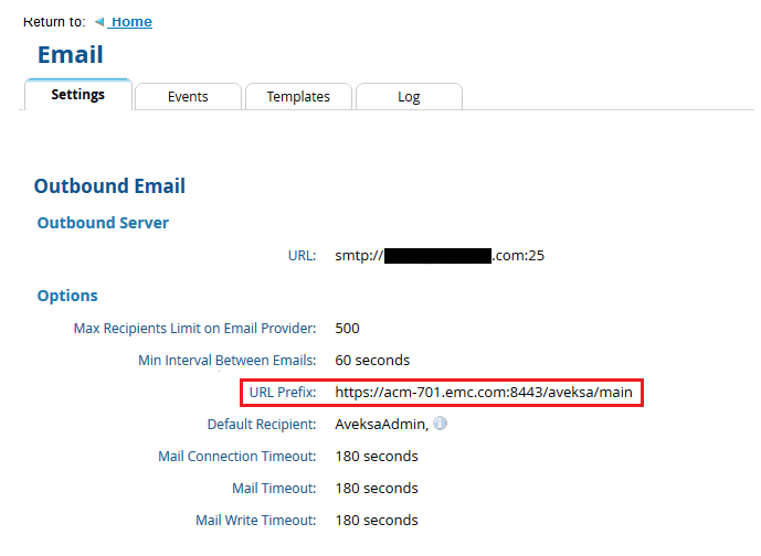 Rsa Identity Governance And Lifecycle Admin Error Email In Email Log View Error Link Redirects