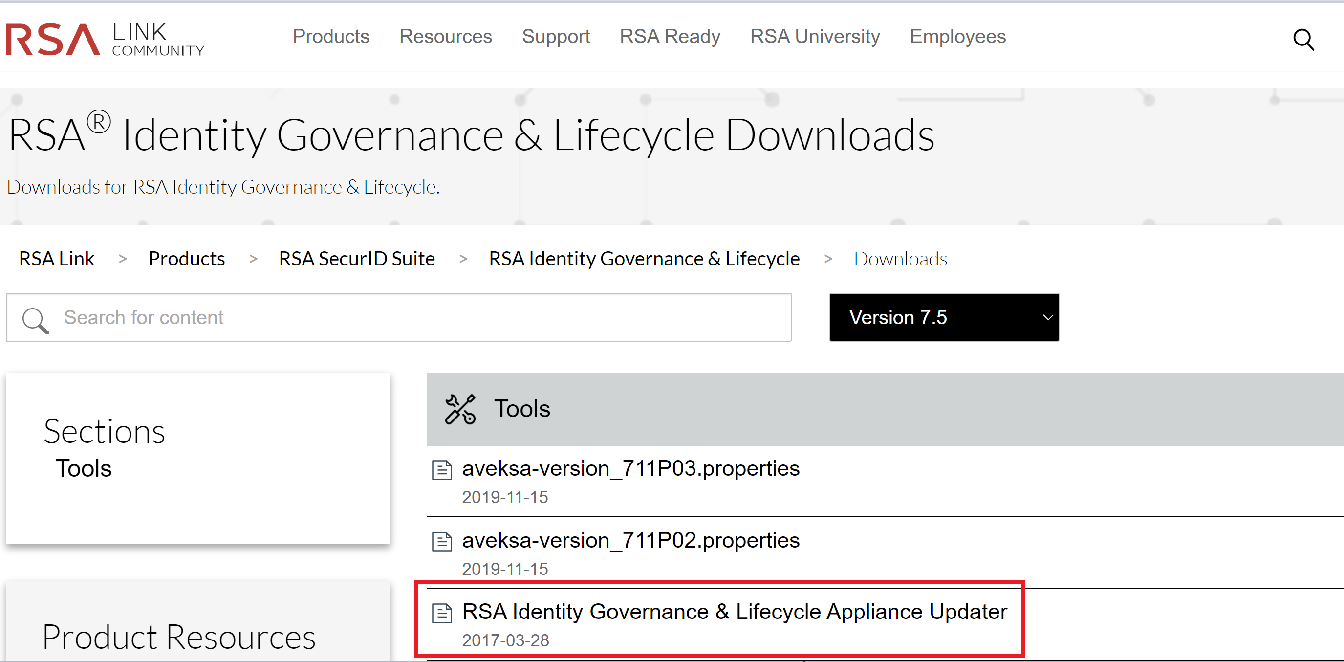 How To Download Full Kits Service Packs And Patches From Rsa Link For