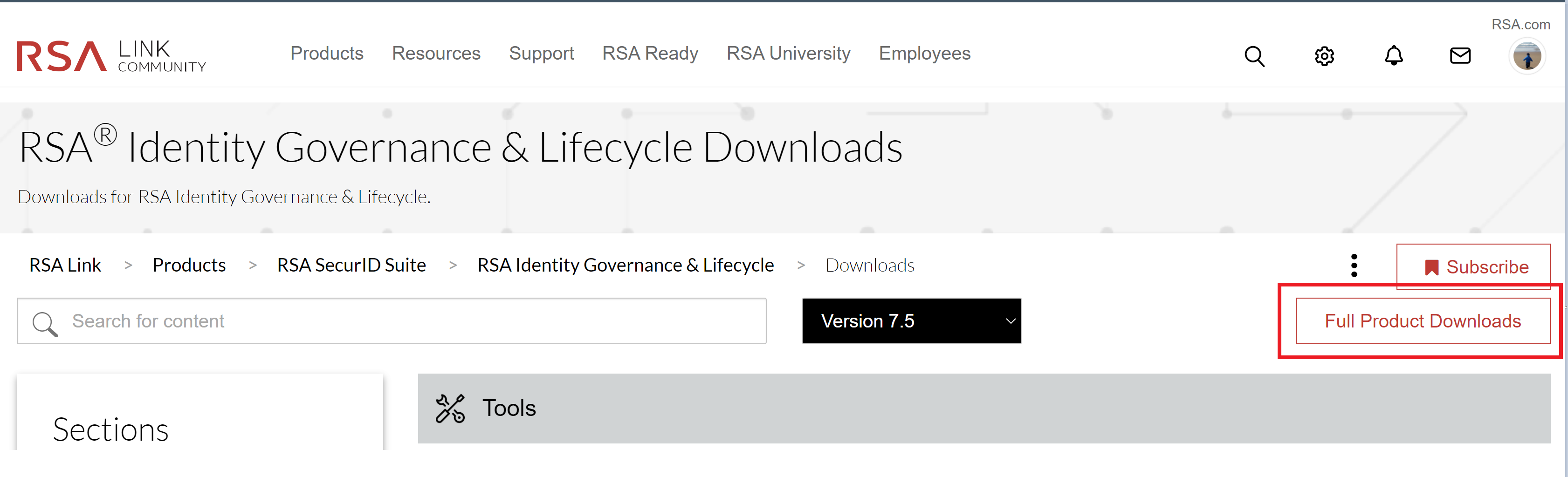 How to download full kits, service packs, and patches from RSA Link for ...