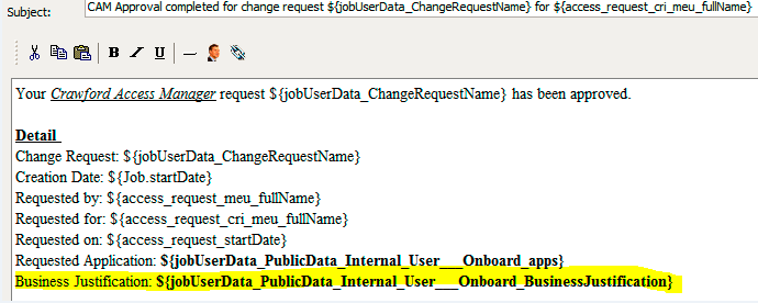 How To Associate A Field In A Form In A Workflow Email Template Rsa