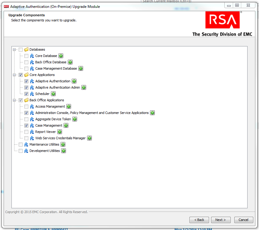 Why Are All Of The Components Not Available For An Adaptive