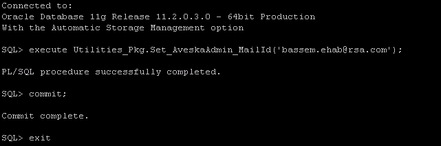 How To Reset Aveksaadmin Password By Send Email With The Password Reset
