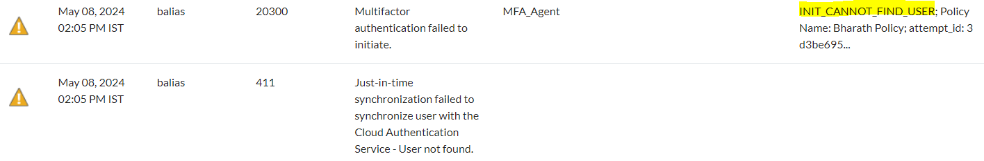 Multifactor Authentication Proxy Request fails on RSA Authentication Manager 8.x | RSA Community