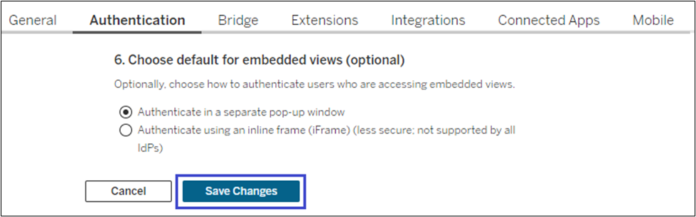 Tableau - SAML My Page SSO Configuration - RSA Ready Implementation ...